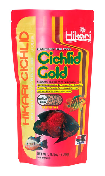 Hikari Cichlid Gold Medium Pellet For A Wide Varity Of Cichlids – Petsense