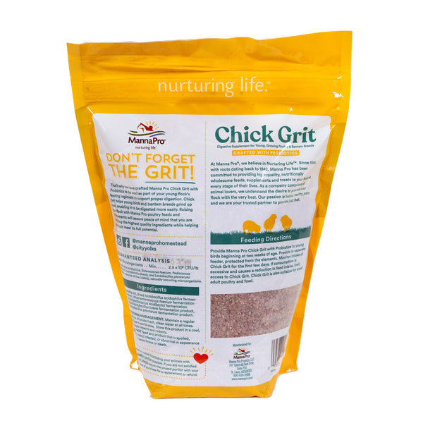 Manna Pro Chick Grit with Probiotics 5lb – Petsense