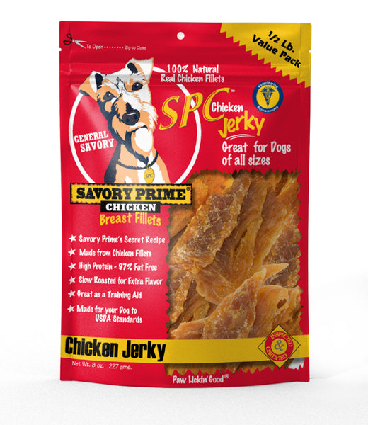 Savory Prime Chicken Jerky Dog Treat 8oz – Petsense