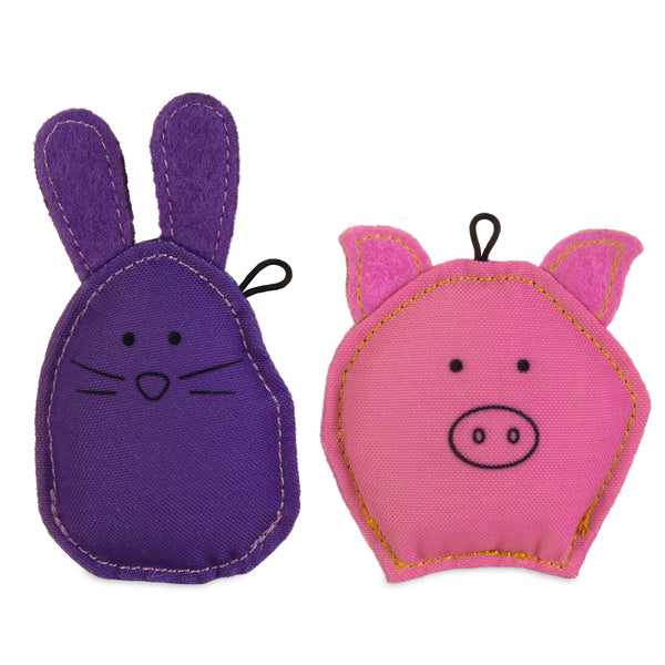 JW Pig-ee & Bunn-ee Catnip Cat Toy Combo – Petsense