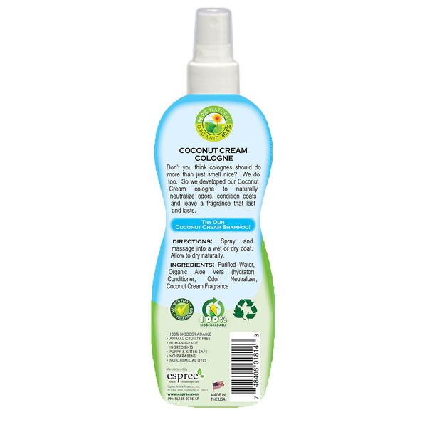 Espree Coconut Cream Cologne For Dogs & Cats 4 Ounce – Petsense