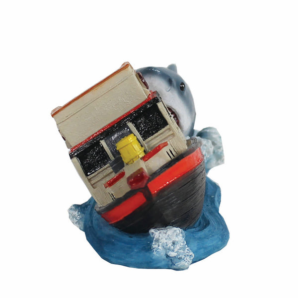 Penn-Plax Jaws Officially Licensed Fish Tank and Aquarium Decoration ...