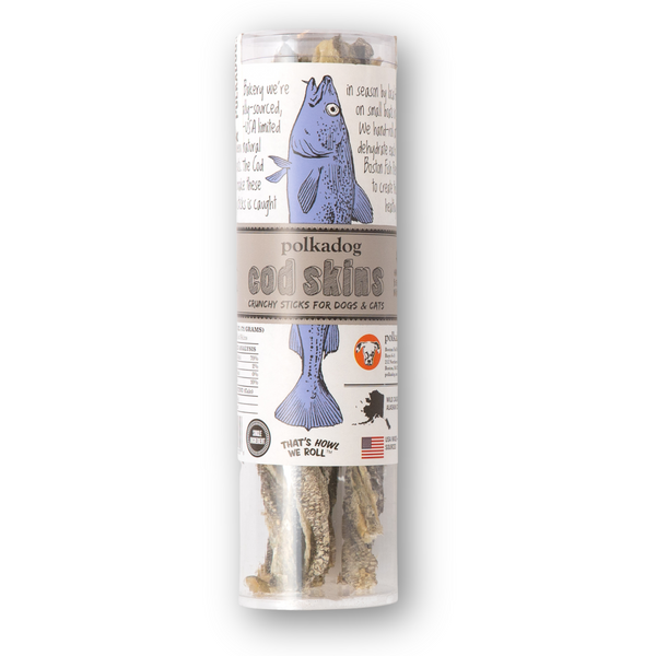 Polkadog Cod Skin Jerky – Petsense
