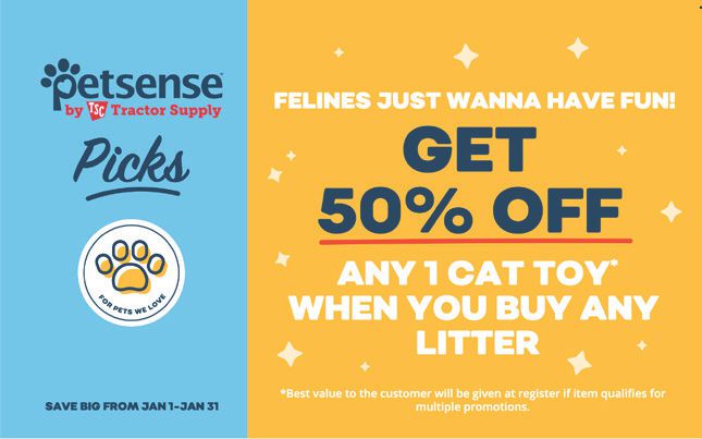 Visit a Store to Shop In-Store Only Petsense Picks